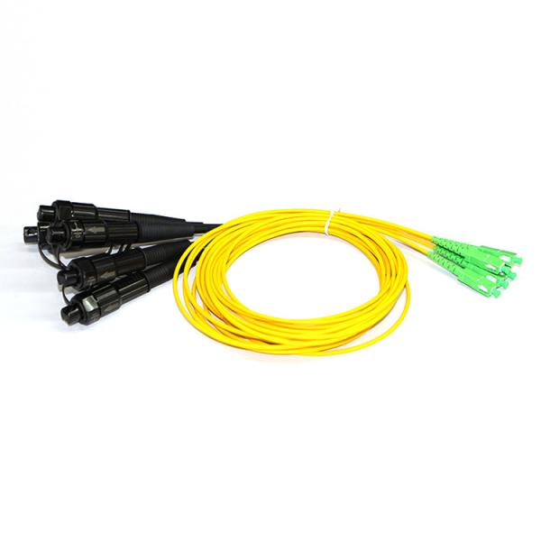 Quality Mini SC APC Fiber Optic Patch Cord Simplex 3.0mm Indoor Cable Compatible Huawei for sale