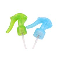 Quality Small Ribbed Hand Trigger Sprayer Customized Color And Tube Length for sale