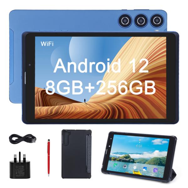 Quality C Idea Blue 8 Inch Tablet PC Large Storage Dual Cameras Metal Tablets For for sale