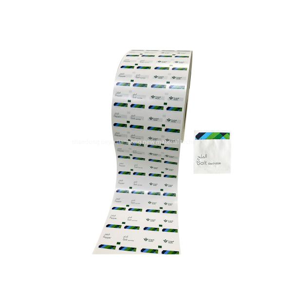 Quality Soft Durable PE Coated White Wrapping Paper For Sugar Salt Pepper Coffee Packagin for sale