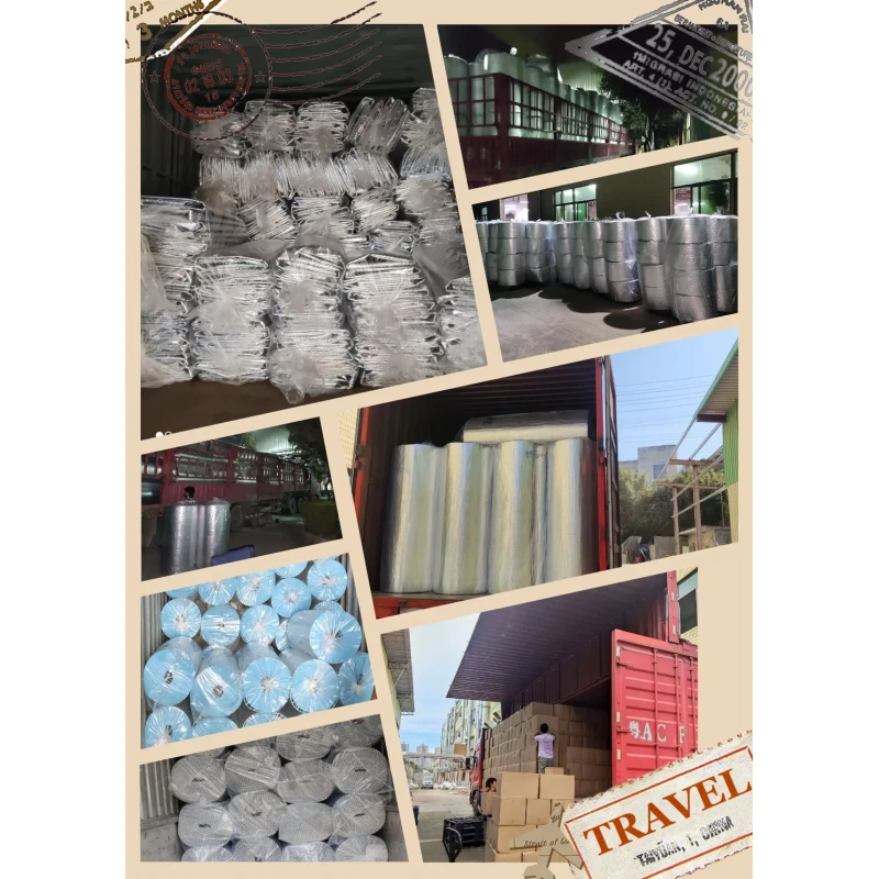 House Construction Self Adhesive Foam / Bubble Insulation Material 4mm Thickness Heat Insulation Building Materials
