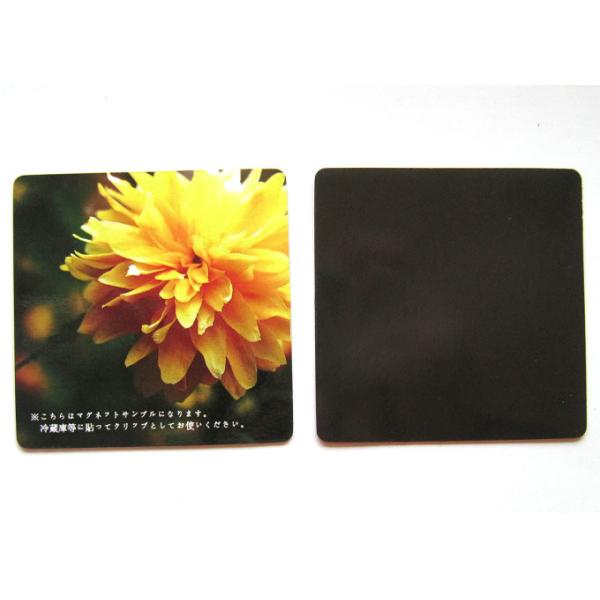 Quality Custom Made Flat Personalized Fridge Magnets For Fridge Magnets Yellow Flower for sale