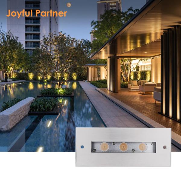 Quality SS316L Underwater Linear Pool Light Warm White LED L195MM 3W 6W DC24V Asymmetrical Lens for sale