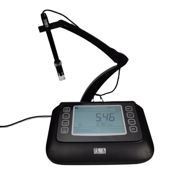 Quality Automatic 3-Point Calibration Benchtop 6.5 Inch LCD Display pH Meter for Water Testing for sale