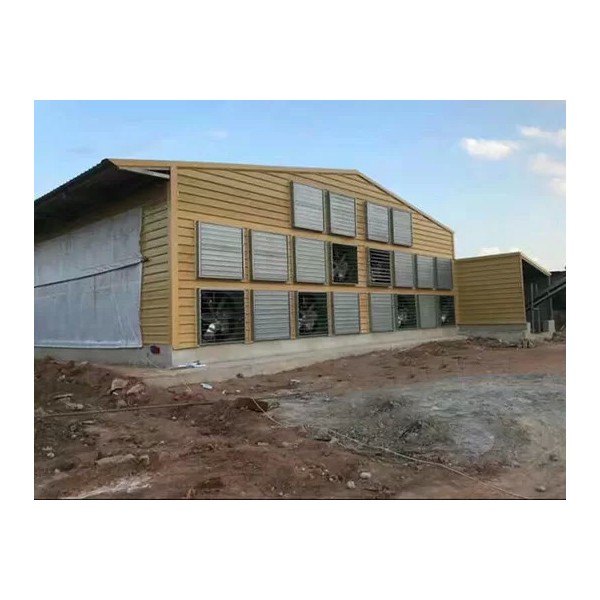 Quality Prefabricated Steel Structure Poultry House Farmhouse Style Chicken Farm Steel Structural for sale