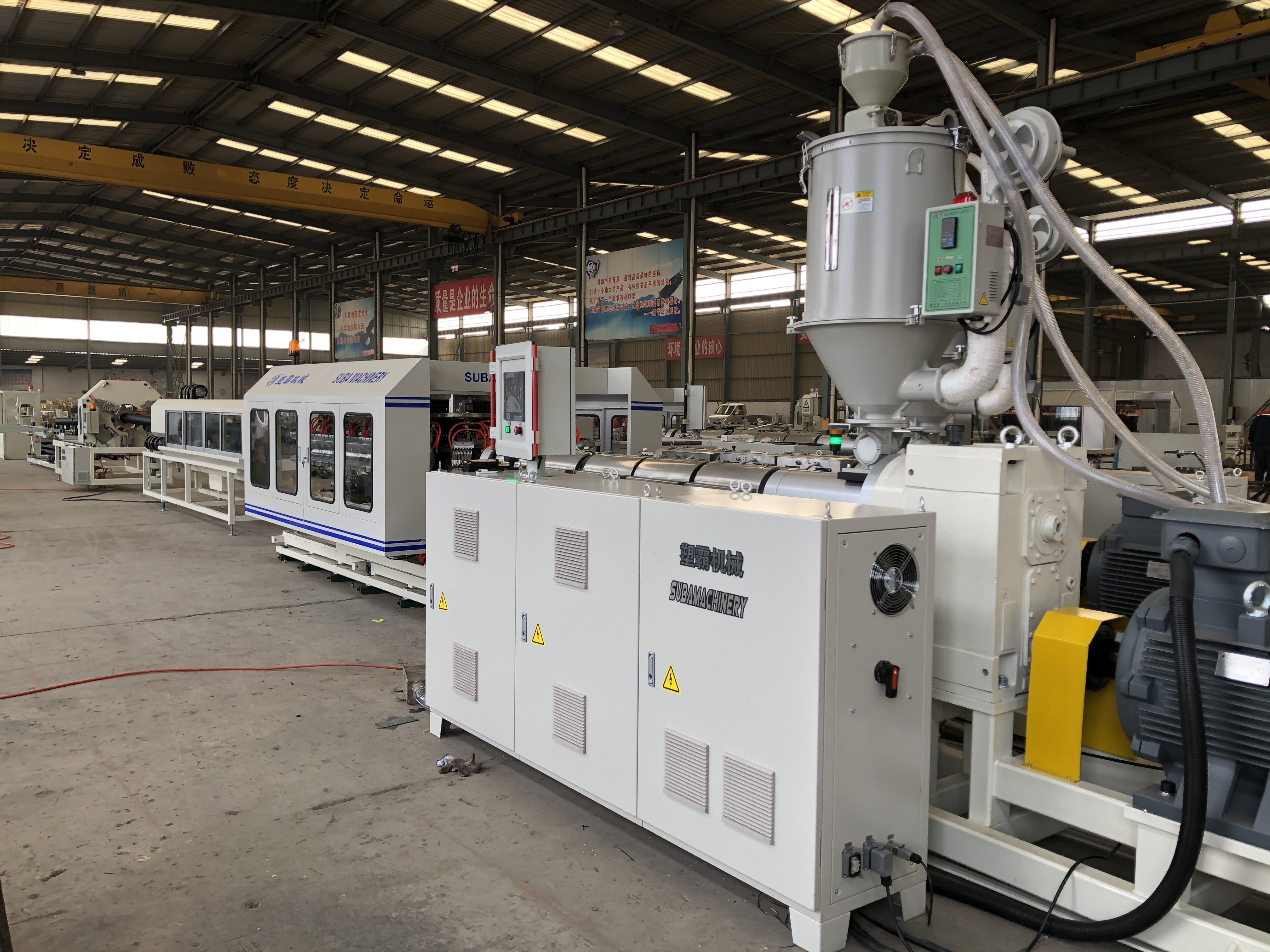 Quality Small Diameter PE Corrugated Tube Machine Forming Machine With Fast Speed for sale