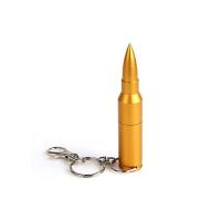 China Gold Bullet Flash Drive , Metal 256g High Capacity Flash Drive factory