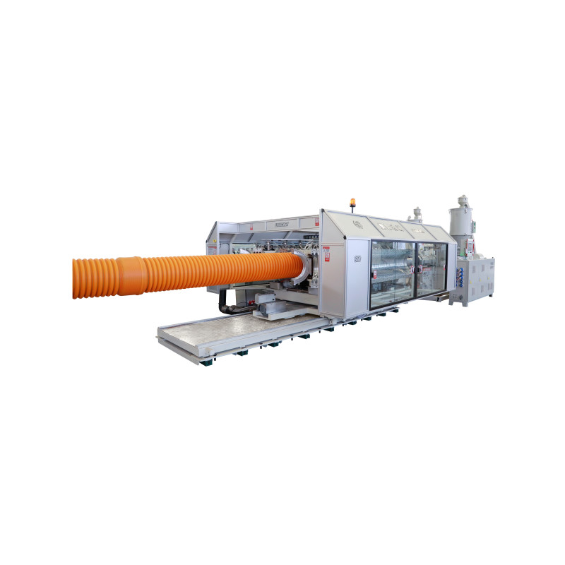 Quality Double Wall Corrugated Pipe Machine automatic Drain Sewage Pipe Making Machine for sale