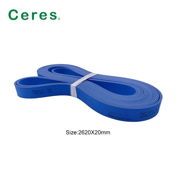 Quality Rubber Printing Machine Spare Parts Folder Gluer Belts Anti Static for sale