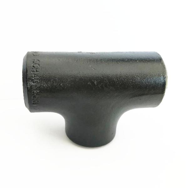Quality SS304L Grade Steel BS 4504 WPB Butt Weld Tee for sale
