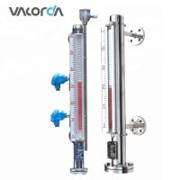 Quality 120mm Tank Magnetic Level Gauge With Magnetic Float Level Sensor Switch for sale
