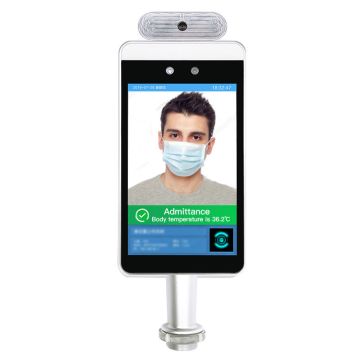 Quality Facial Recognition Camera Time Attendance Machine Access Control Temperature for sale