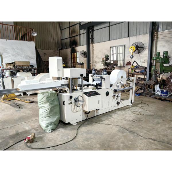 Quality 200m/Min Square Table Napkin Tissue Paper Making Machine 1/4 Fold for sale