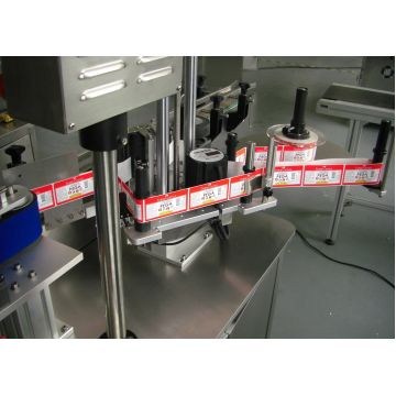 Quality HMI Round Jars Can Stick Automatic Labeling Machine Pharmaceutical Labeling for sale