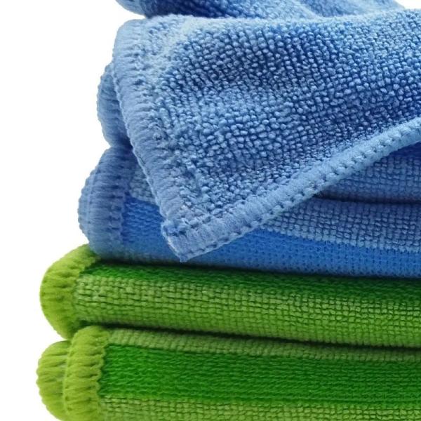 Quality Custom 40x40cm Recycled Polyester Microfiber Cleaning Cloth for sale