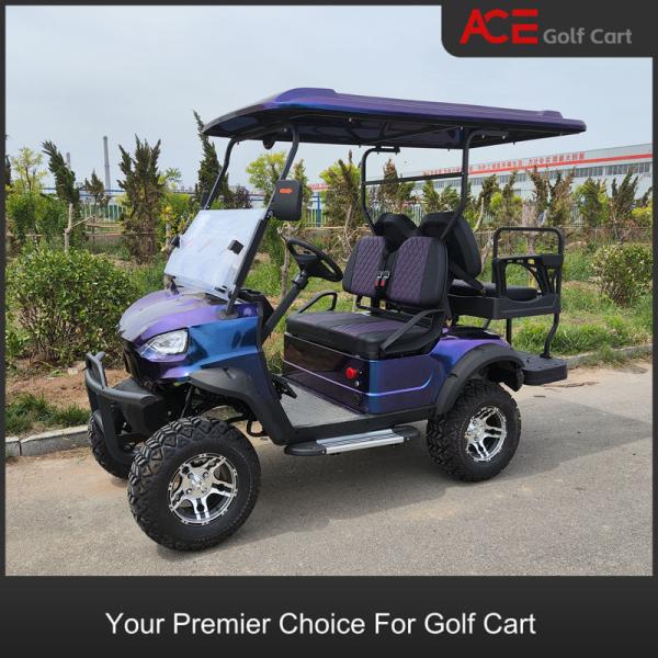 Quality Lead Acid / Lithium Battery Golf Club Cart For Sightseeing Pick Up Car for sale