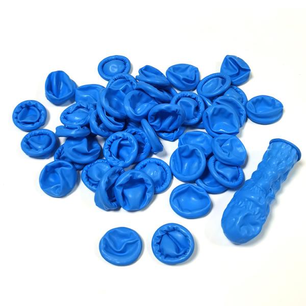 Quality Cleanroom Blue Disposable Nitrile Finger Cots AntiStatic S M L XL for sale