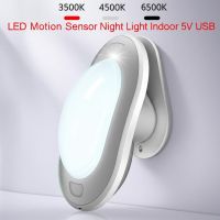 Quality 3500K 4500K 6500K LED Motion Sensor Night Light Indoor 5V USB for sale