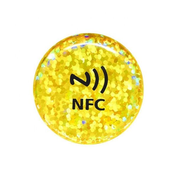 Quality App Development Social Media NFC Tag , NFC Phone Sticker For Sharing Contact for sale