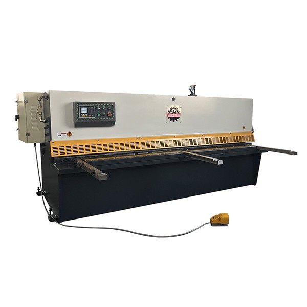 Quality Steel Swing Beam CNC Electric Oli Mix Servo Cutting Hydraulic Plate Shearing Machine 4x3200mm for sale