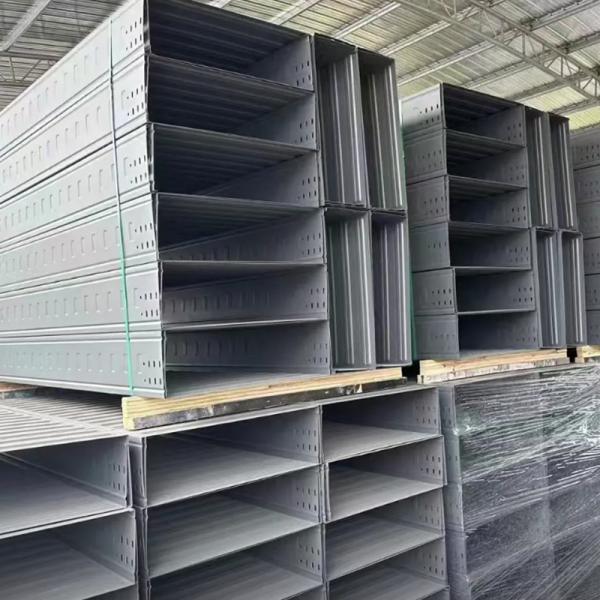 Quality Fire Resistance Mold Extruded Metal Cable Tray With Cover Wall Mounted Or for sale