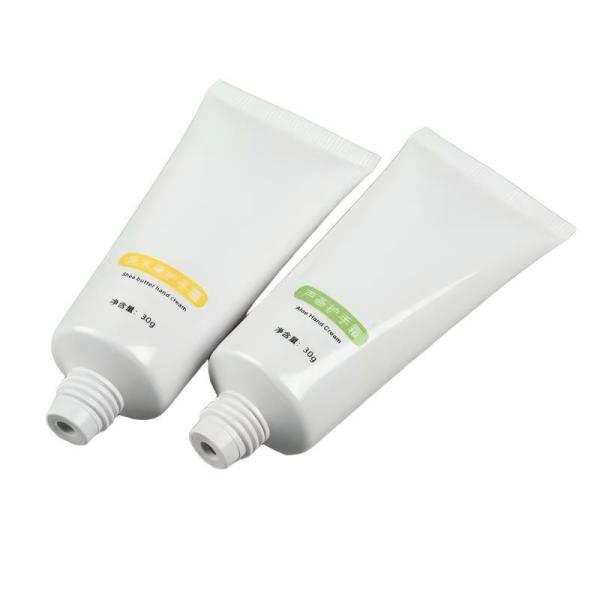 Quality custom printed label cosmetic soft plastic squeeze tube packaging for hand cream for sale