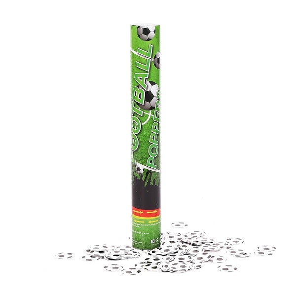 Quality Football Match 38cm Air Driven Party Confetti Cannon Biodegradable Confetti for sale
