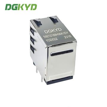 Quality DGKYD59212188HWA1DY1CD022 RJ45 Multi Port Socket With Shielded Modular Interface for sale