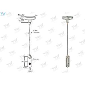 Quality Wire Length Adjustable Cable Grippers Wire Hanging System For Suspension for sale