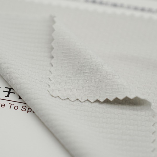 Quality High Elastic Material Recycled Polyester Spandex Fabric 0.58mm For Clothing for sale