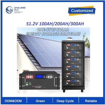 Customized Home Residential Industrial Energy System ESS Rack Mounted LiFePO4