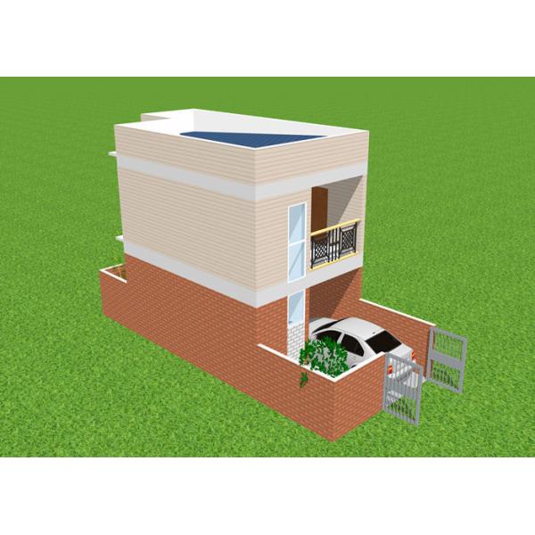 Quality Galvanised Prefab Lightweight Steel House Duplex Villa Apartment for sale
