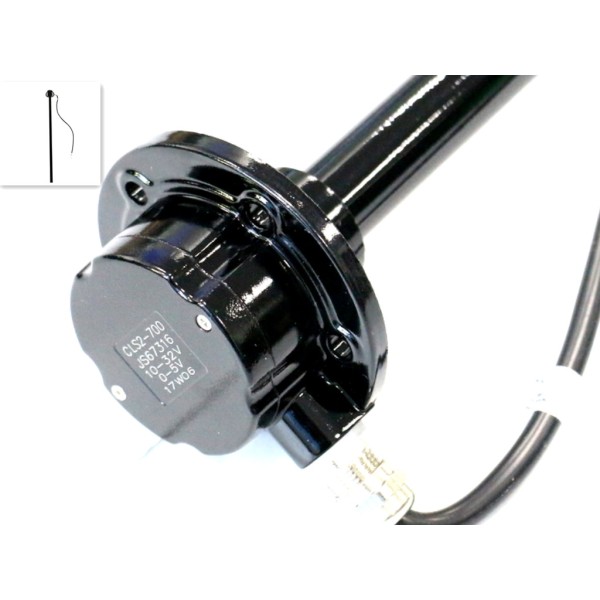 Quality 20mA RS232 IP66 Capacitive Fluid Fuel Sensor For Tank Level for sale