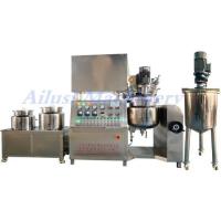 Quality SUS316 Cosmetic Cream Mixer Small Capacity Vacuum Toothpaste Emulsifying Mixer for sale