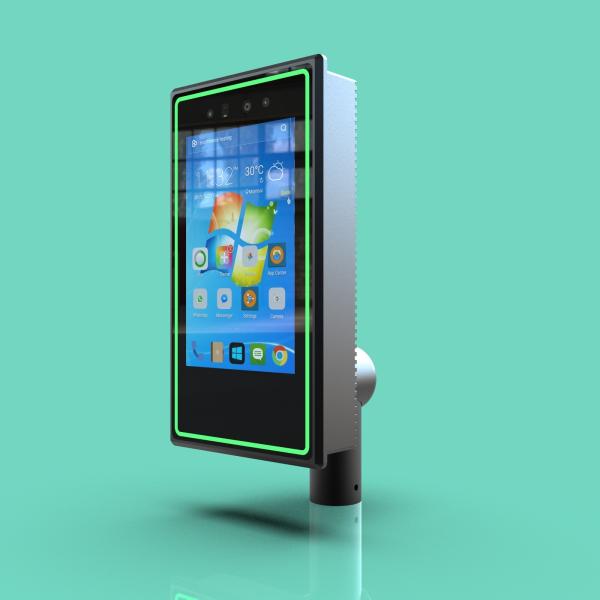 Quality Wall Mounted Face Recognition Terminal 5 Inch LCD Screen 700*1280 for sale