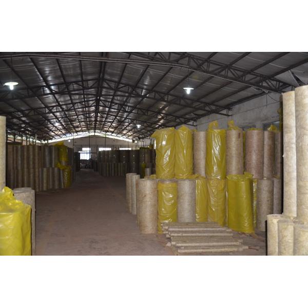 Quality Thermal stonewool Pipe Insulation Light Weight Thickness 25mm - 100mm for sale