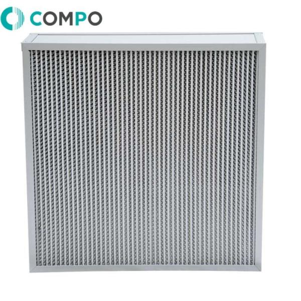 Quality Deep Pleat HVAC Hepa Filters H10 H11 H12 H13 H14 Hepa Air Purifier for sale