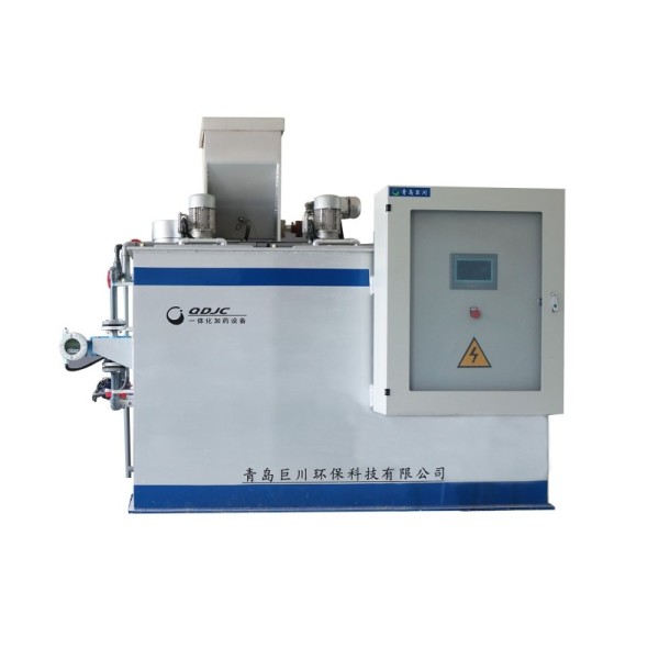 Quality 380 kg Weight Sewage Treatment Dosing System for Liquid 0.37-2.2 kW Integrated Automatic for sale