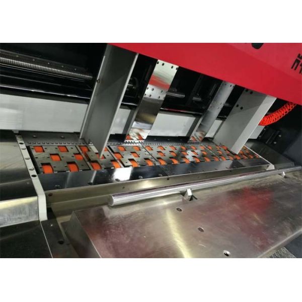 Quality KC - PG1224 Automatic Four Colour Flexo Printing Machine Bottom Printing for sale