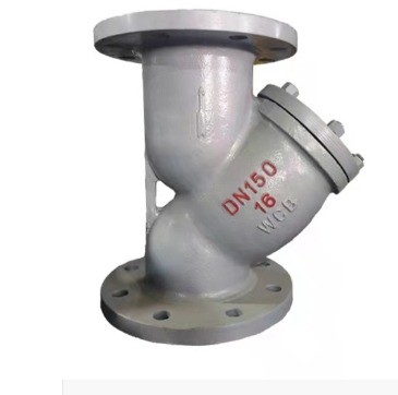 Quality Carbon Steel Flanged Y-Strainer Engineering Filter Valve GL41H-16C for Water Media for sale
