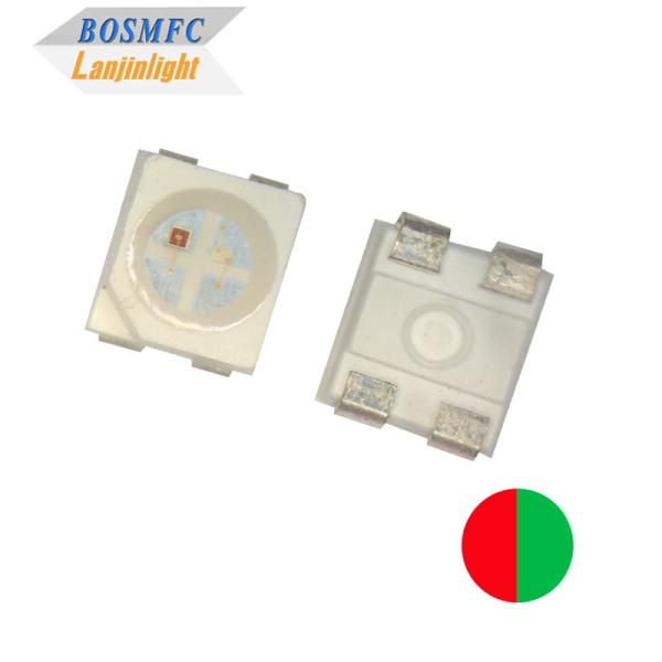 Quality RoHS 20mA LED Bi color SMD 3528 Red & Green Light For LED Strips for sale