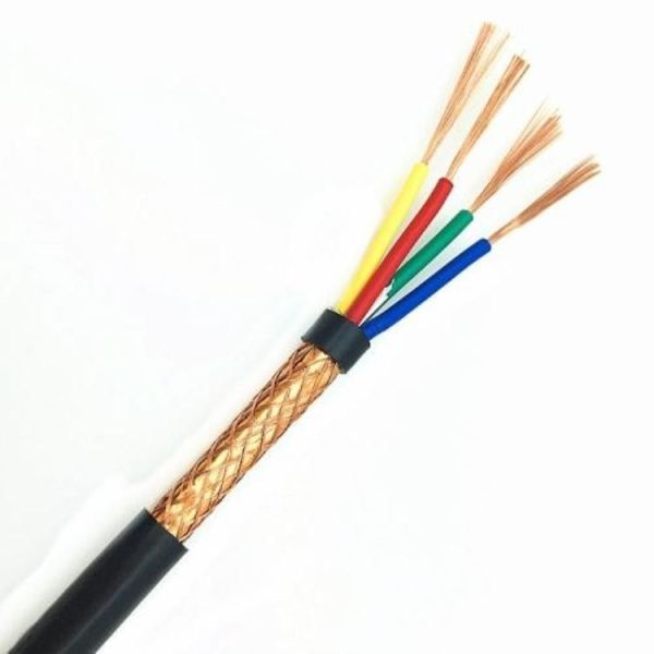 Quality Round Wire Material 450/750V Signal Shielded Copper Core Flexible Control Cable for sale
