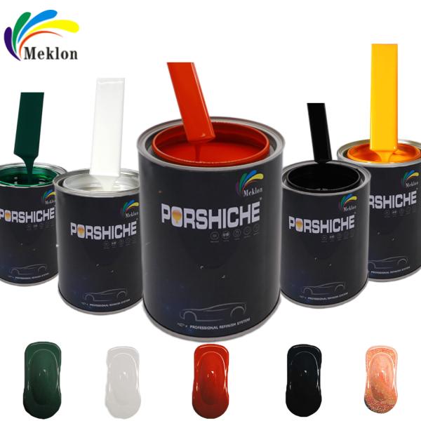 Quality 2K Bright Red Car Paint Top Coat Durable Scratch-resistant And Vibrant for sale