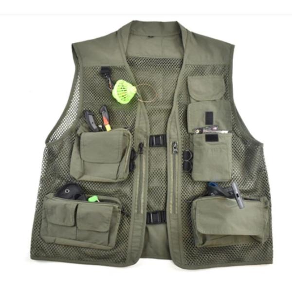 Quality Fishermen Breathable Tool Vest Ultimate Lightweight Fishing Vest for sale