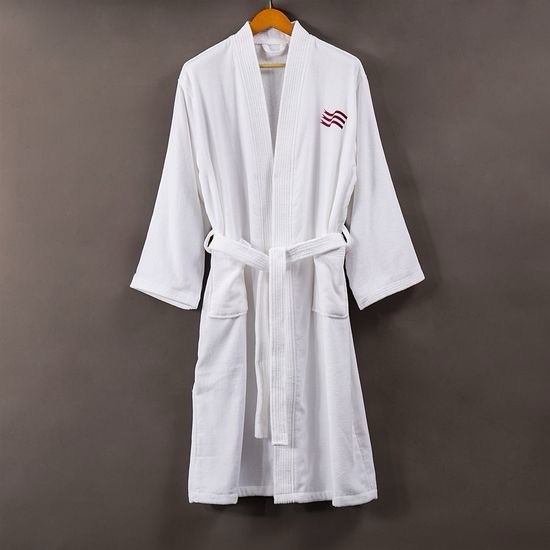 Quality Custom Terry Inside Linked Bathrobe For Hotel SPA And Beauty Salon for sale