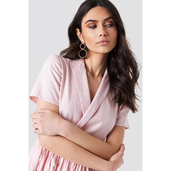 Quality 2018 New Arrivals Women Overlapped Midi Dress for sale