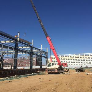 Quality Q355B Steel Frame Prefabricated Warehouse for Food Workshop for sale