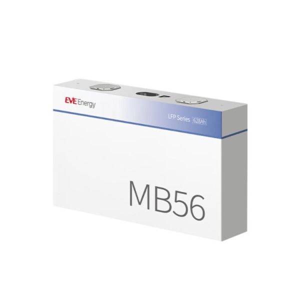 Quality EVE Lithium Batteries MB56 Brand New Grade A 3.2V 628Ah Prismatic LiFePO4 Battery Cell for sale