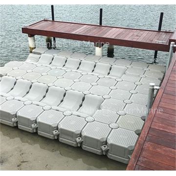 Quality Modular Floating Dock With 350kg/Sqm Load Capacity Floating Cubes For Jet Ski for sale