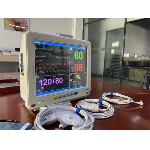 Quality 12.1 Inch TFT LCD Screen Portable Cardiac Patient Monitor ECG SPO2 NIBP Vital for sale